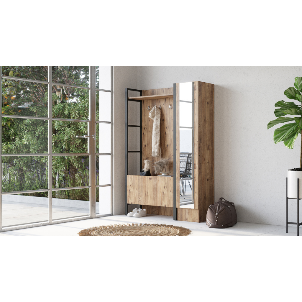 Robin Home Vegas Serisi No 15 Vestiyer Portmanto Ayakkabılık - Robin Home