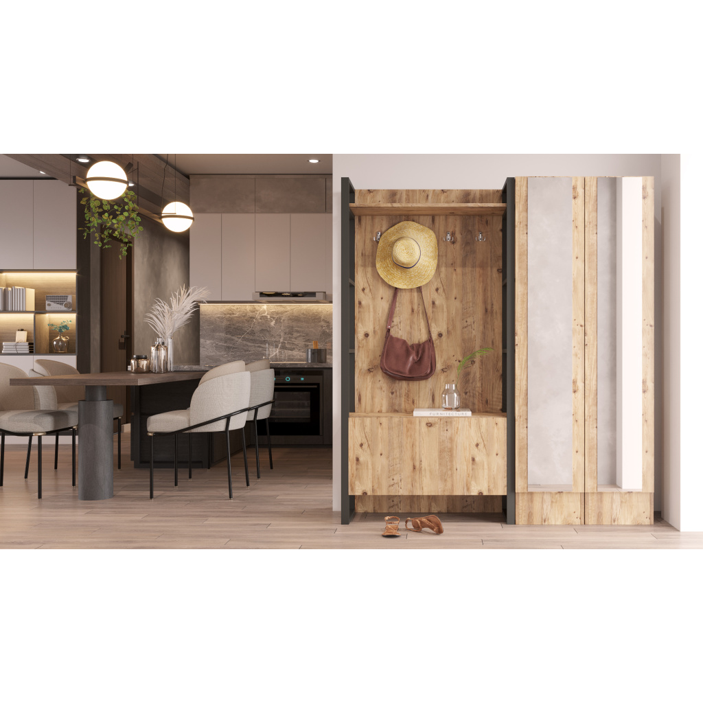 Robin Home Vegas Serisi No 17 Vestiyer Portmanto Ayakkabılık - Robin Home